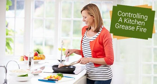 How To Control A Kitchen Grease Fire | What to do